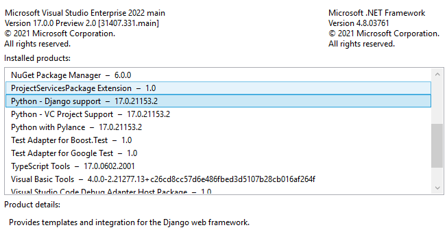 An error appears in the error list after creating a new project · Issue #6562 · microsoft/PTVS ...