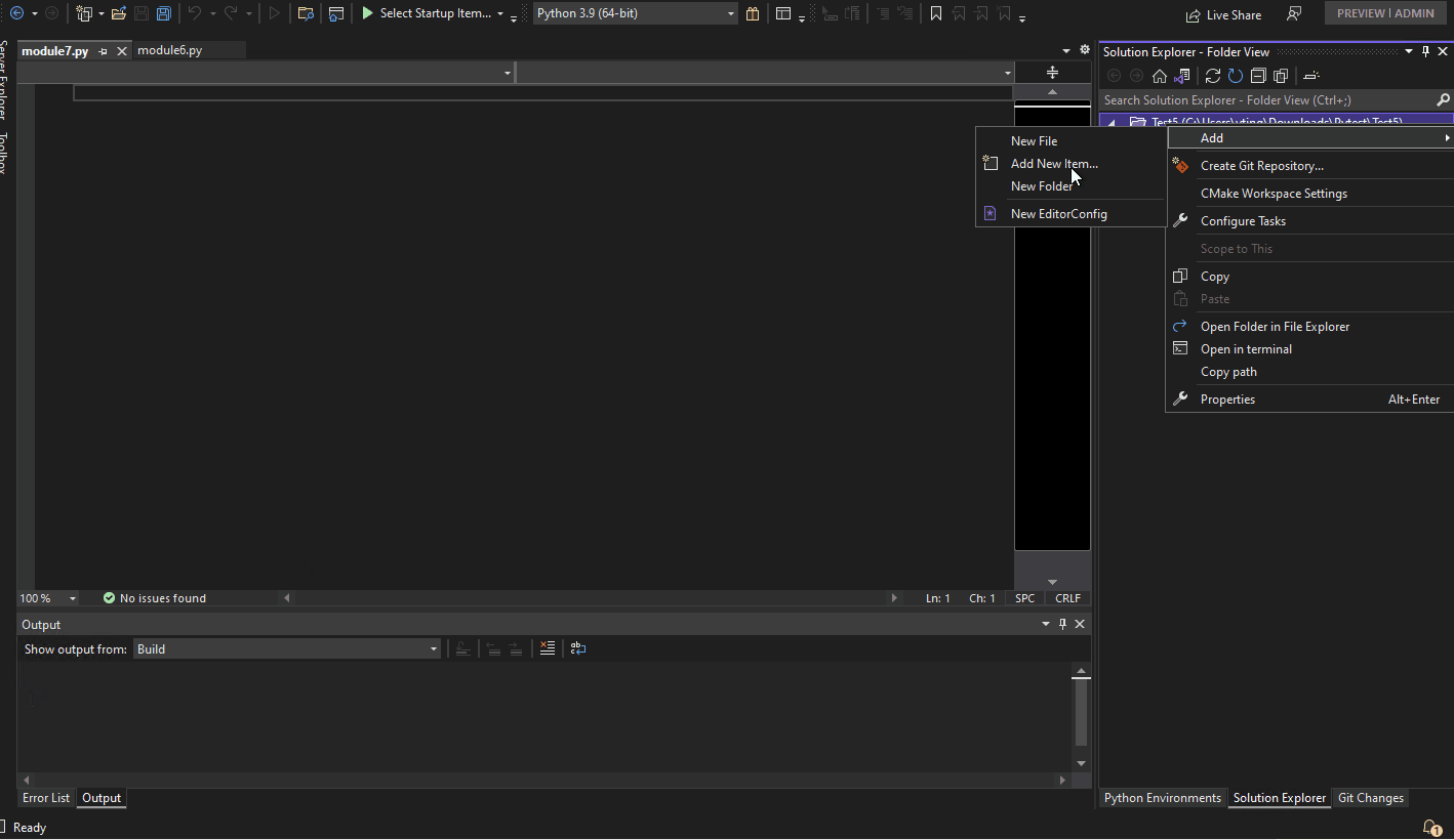 When adding new item in the workspace, the "Save File As" window will ...