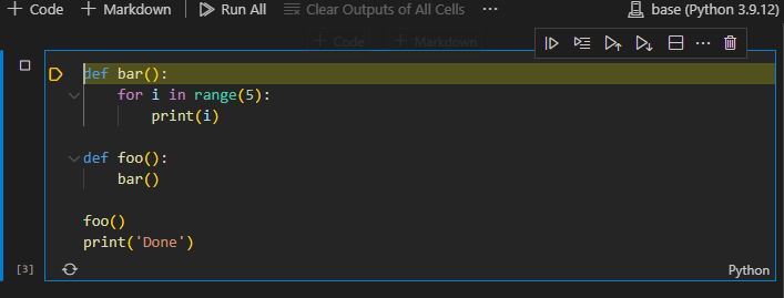 Run by line stop at the first line twice. · Issue #10347 · microsoft ...