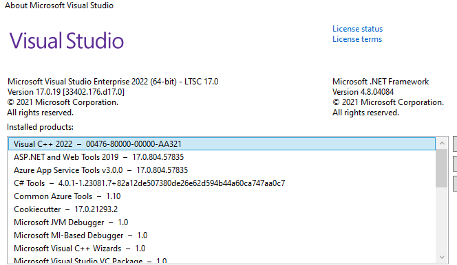 Error displays on Error displays on