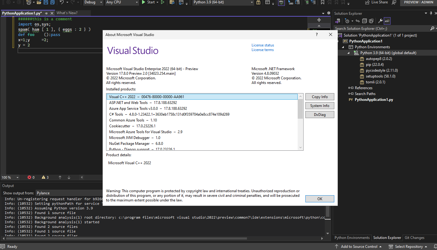 Formatting documents doesn't work in autopep8. · Issue #7684 · microsoft/PTVS · GitHub