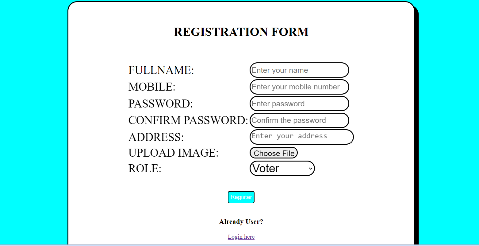 GitHub - Triveni-2002/Online-Voting-System: I developed this project using HTML,CSS,PHP,MYSQL.