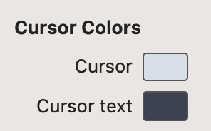 Use high-contrast foreground color under block cursor · Issue #2181 · warpdotdev/Warp · GitHub