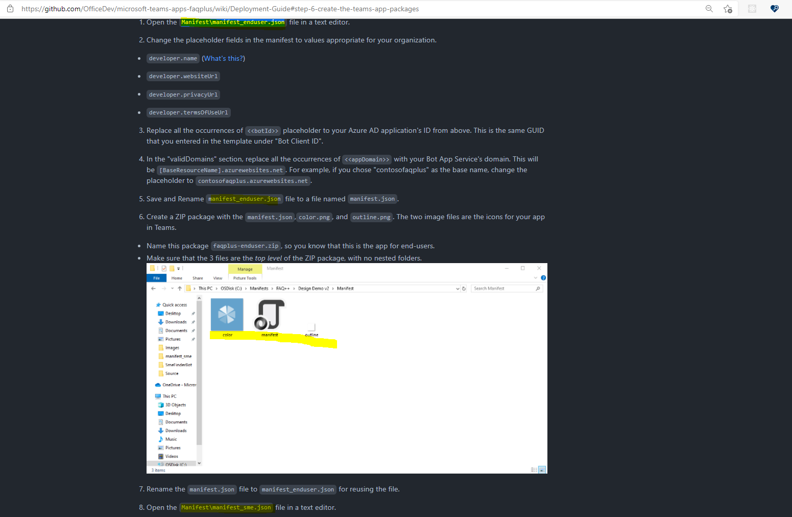 [Documentation Update] Steps mentioned in the deployment documentation ...