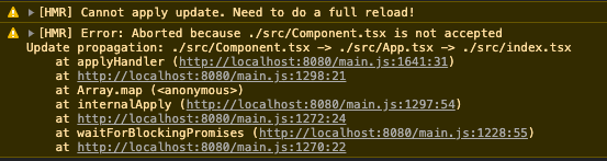 Problem with arrow functions and hooks · Issue #8 · Jack-Works/react-refresh-transformer · GitHub