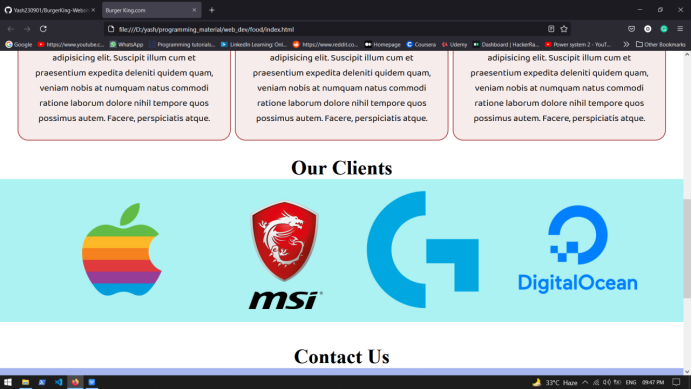 GitHub - Yash230901/BurgerKing-Website: This a Burger King website.