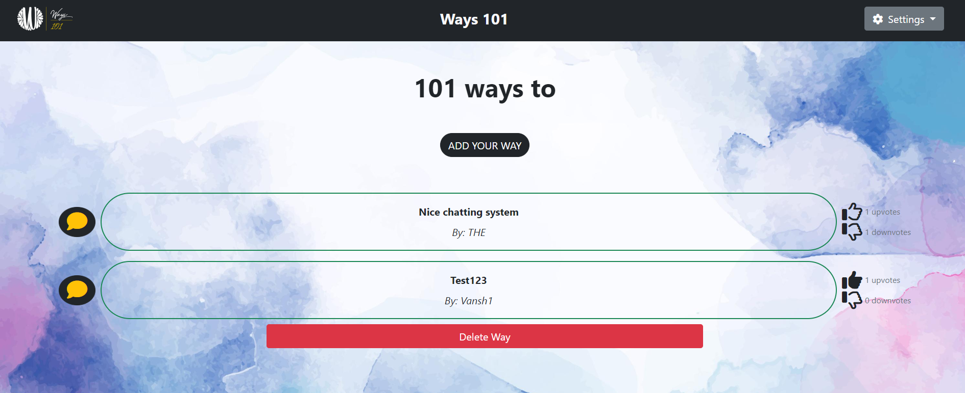 GitHub - Vansh-Khandelwal/Ways101: ways 101 website