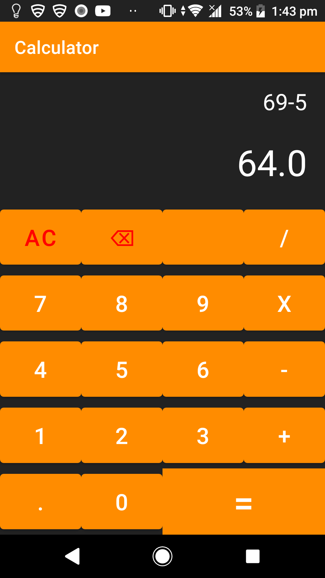 GitHub - IsalanyaMwaseSam/Simple-kotlin-calculator