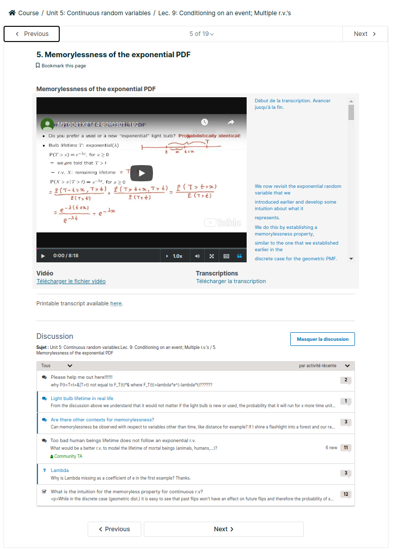 Consider having discussion on each page of the MOOC as edX · Issue #379 · INRIA/scikit-learn ...