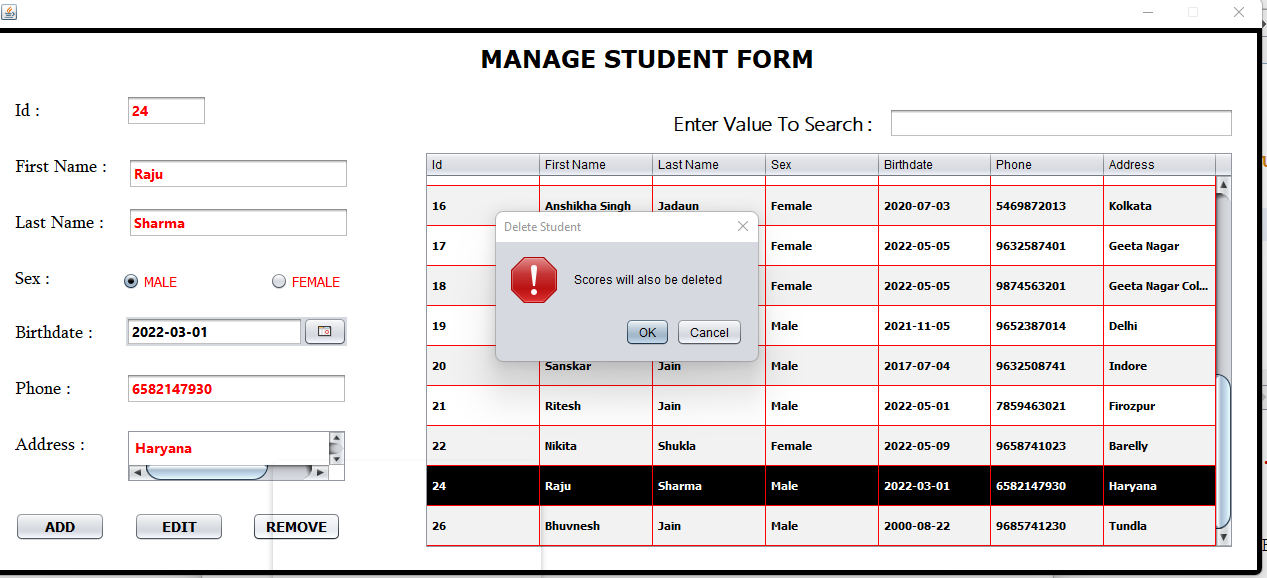 GitHub - Bhuvneshjai/Student-Management-System: Student Management ...