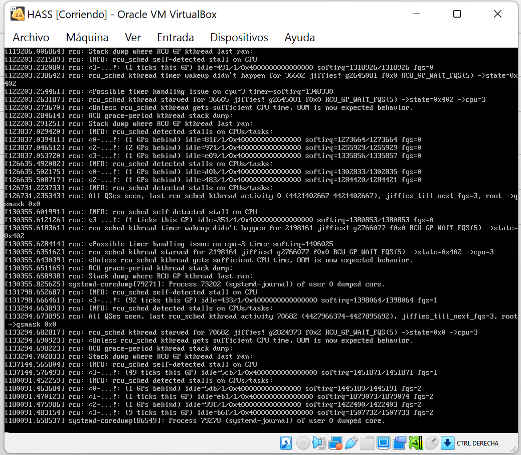 Systemd Coredump · Issue 2167 · Home Assistantoperating System · Github