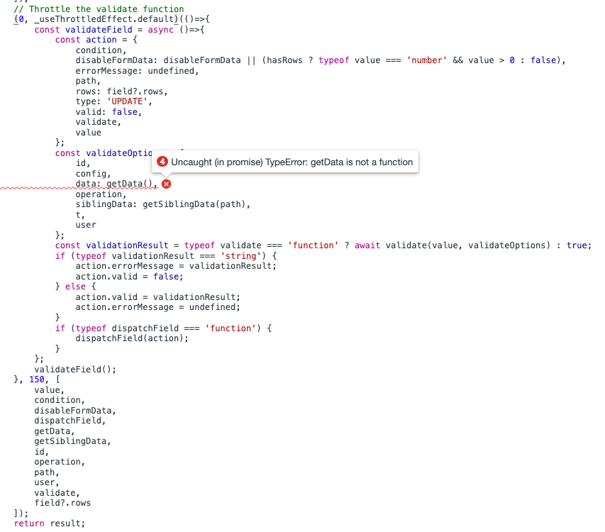 useField hook, can't get data · Issue #3571 · payloadcms/payload · GitHub