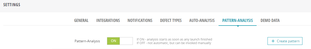 Pattern Analysis after Auto Analysis · Issue #1971 · reportportal/reportportal · GitHub