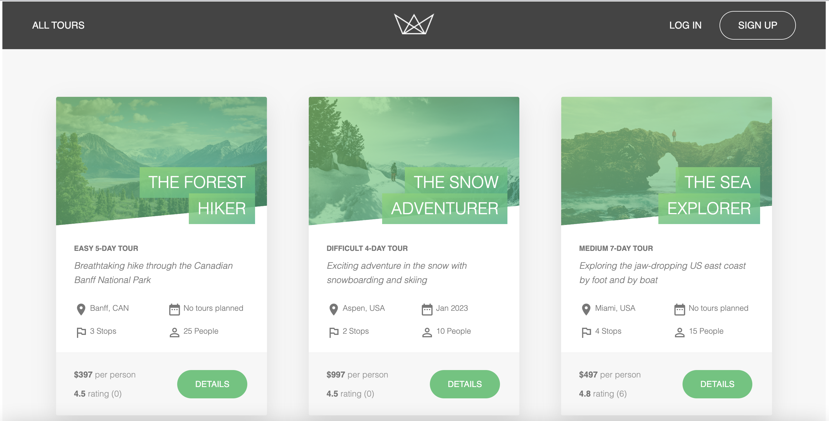 GitHub - Bgallag5/Natours