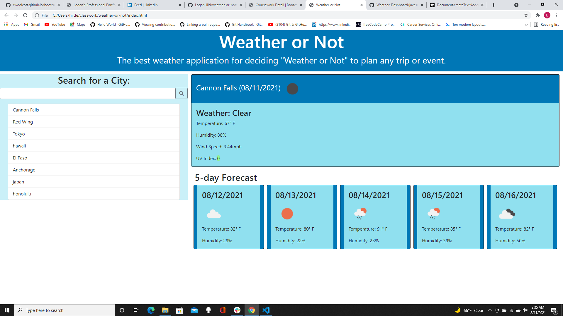 GitHub - LoganHild/weather-or-not: An easy to use weather application ...