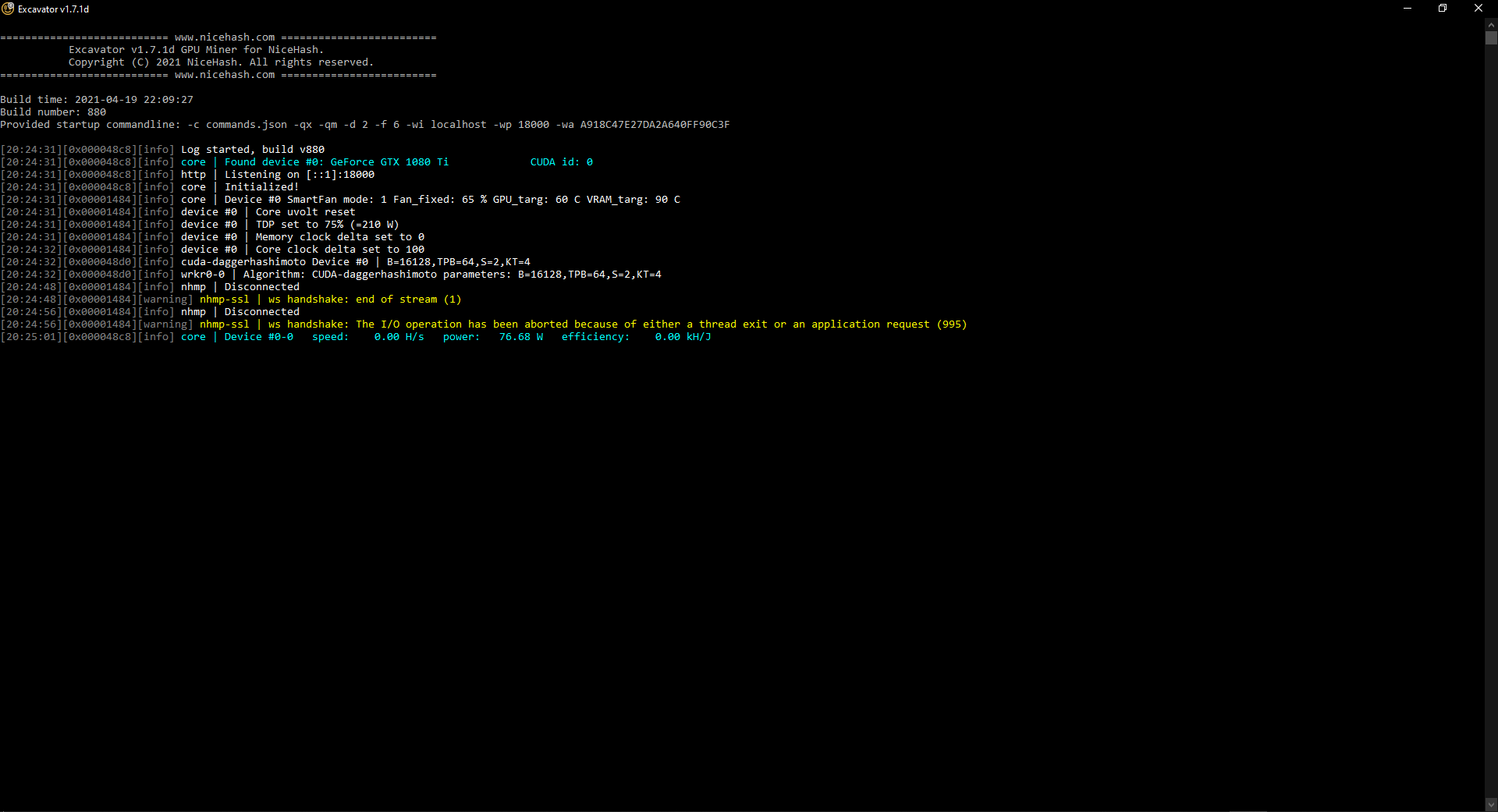 [QUESTION] I am keep getting this error! · Issue #437 · nicehash/NiceHashQuickMiner · GitHub