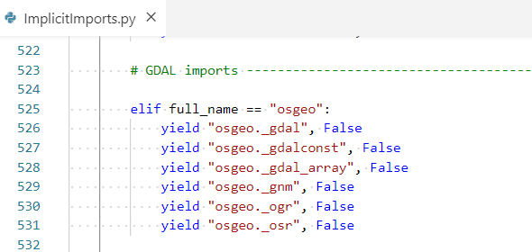 GDAL import on windows fails when using hinted compilation · Issue #515 · Nuitka/Nuitka · GitHub
