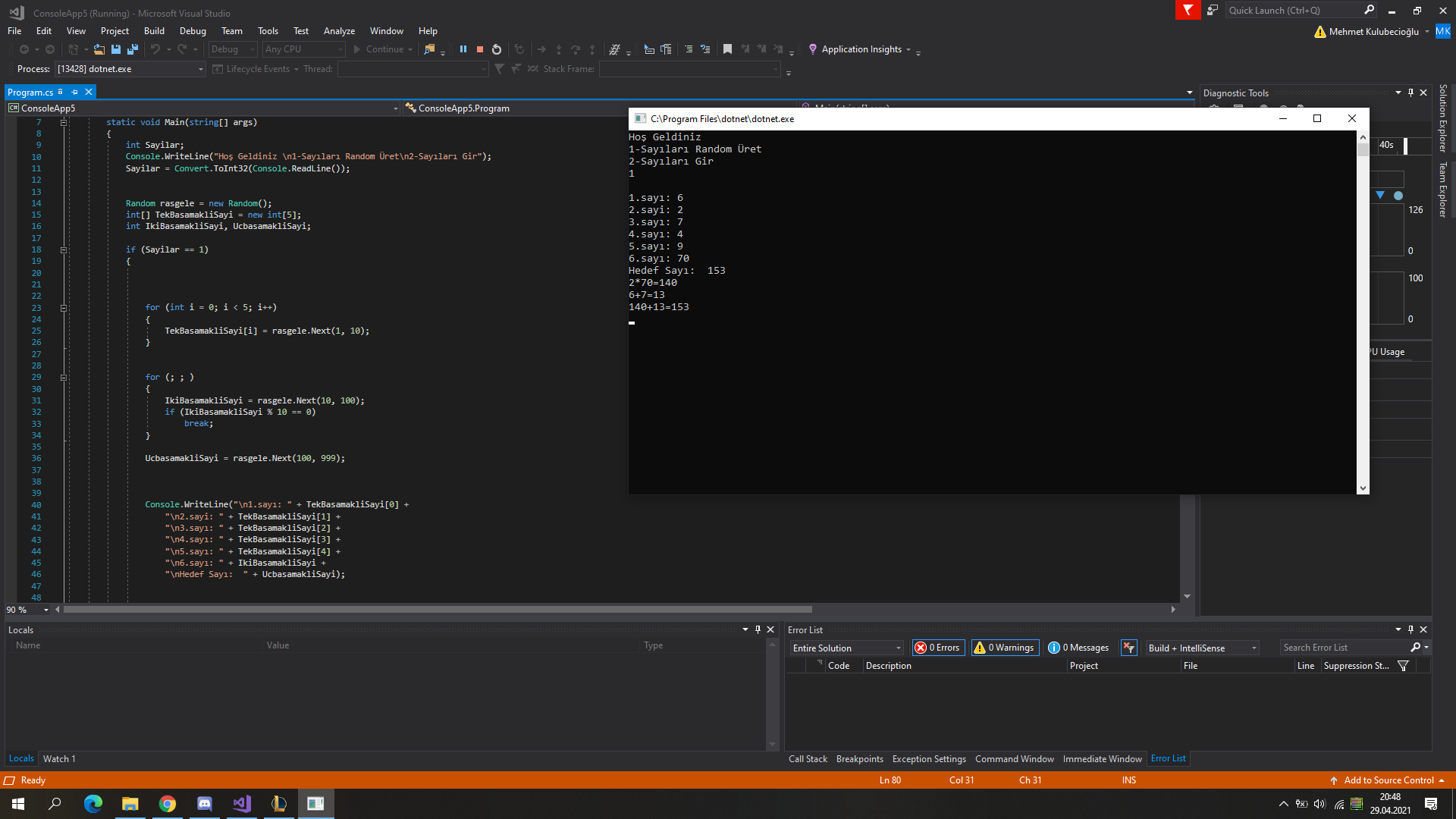GitHub - MehmetKulubecioglu/bir-islem