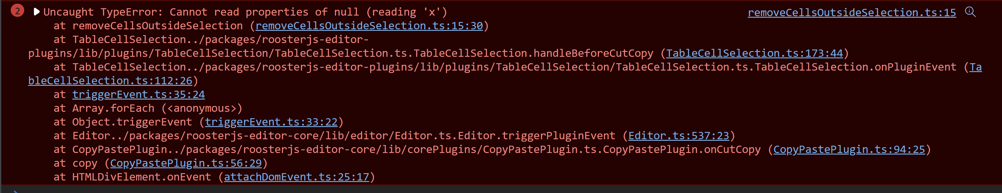 Select All Table Names