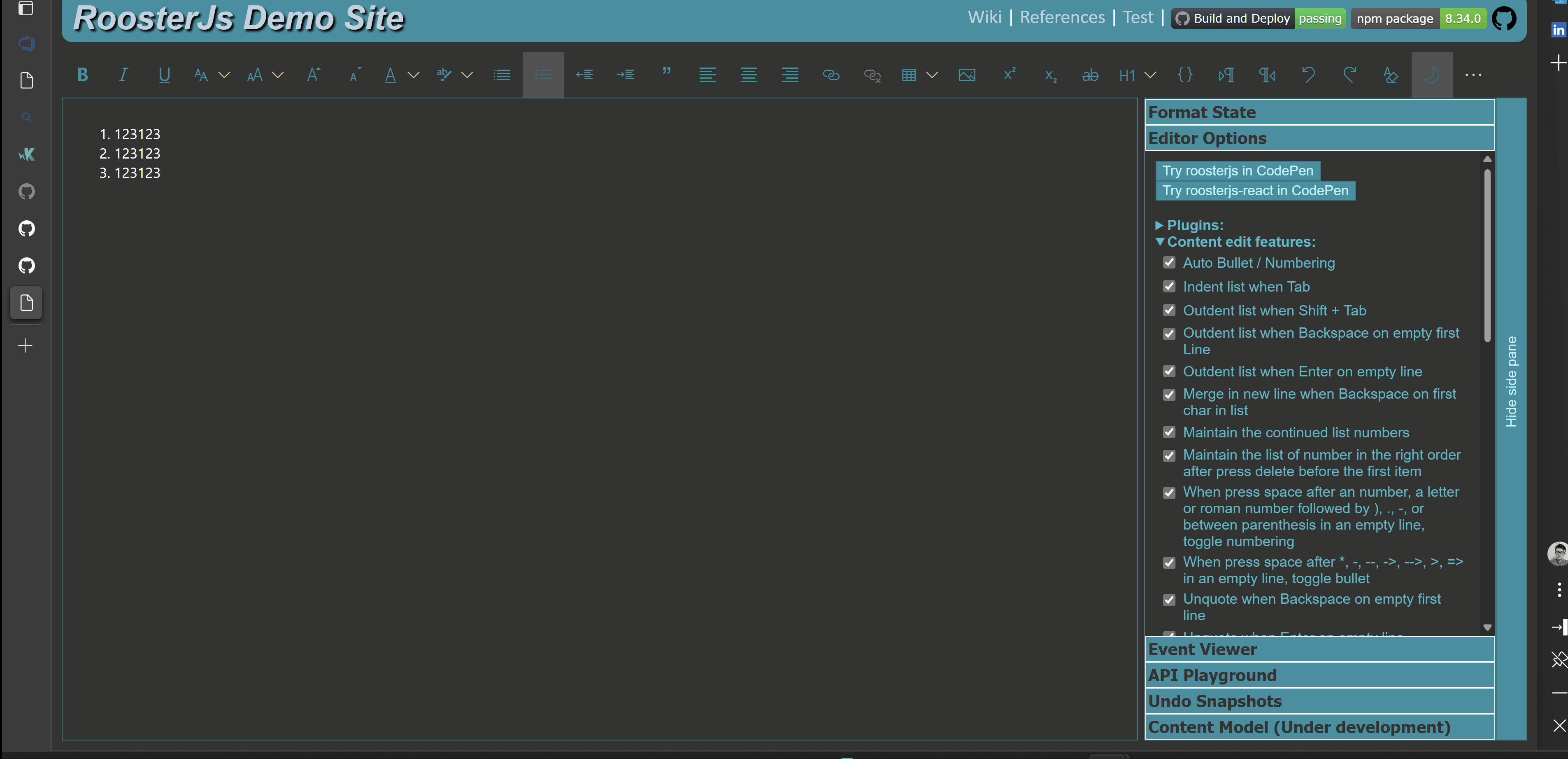 Remove Empty Div Between List When Backspacing By BryanValverdeU