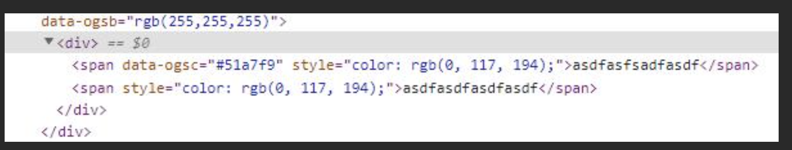 data-ogsc is removed on backspace · Issue #1504 · microsoft/roosterjs · GitHub