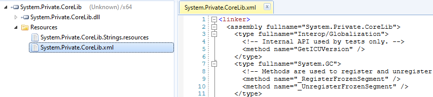 Linker Should Remove The Assemblys Linker Resource Xml File Even If Ignore Descriptors