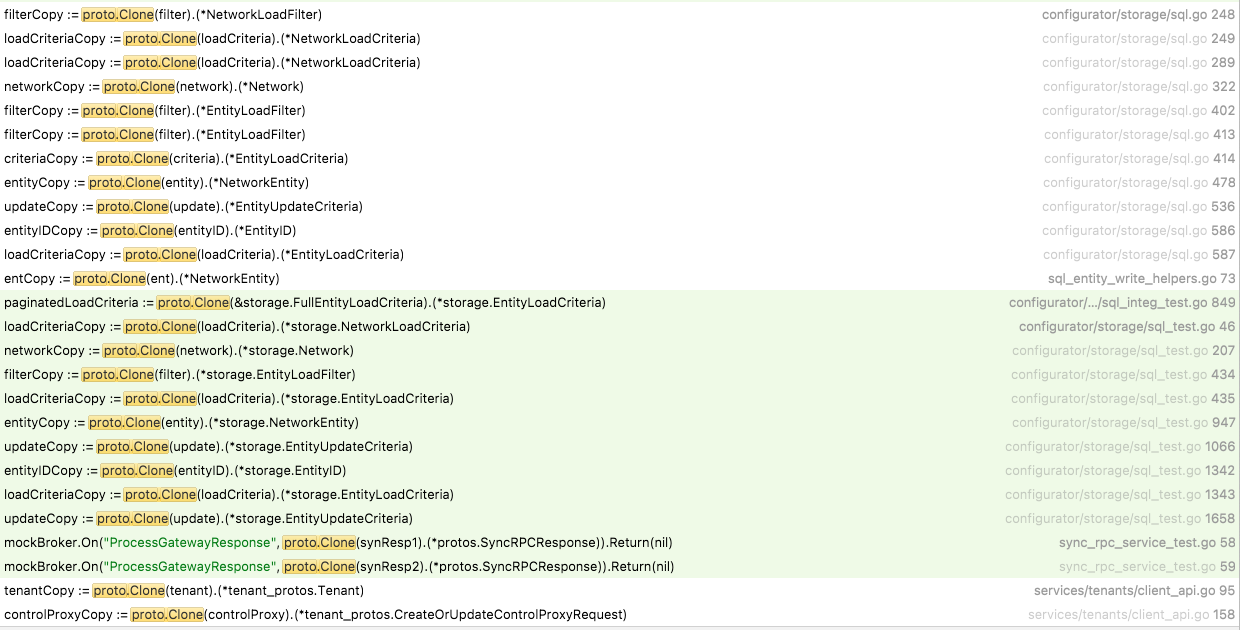possible Go upgrade left-over: proto.Clone in sql.go and other files · Issue #13698 · magma ...