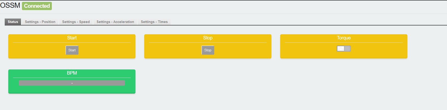 GitHub - rezreal/OSSM