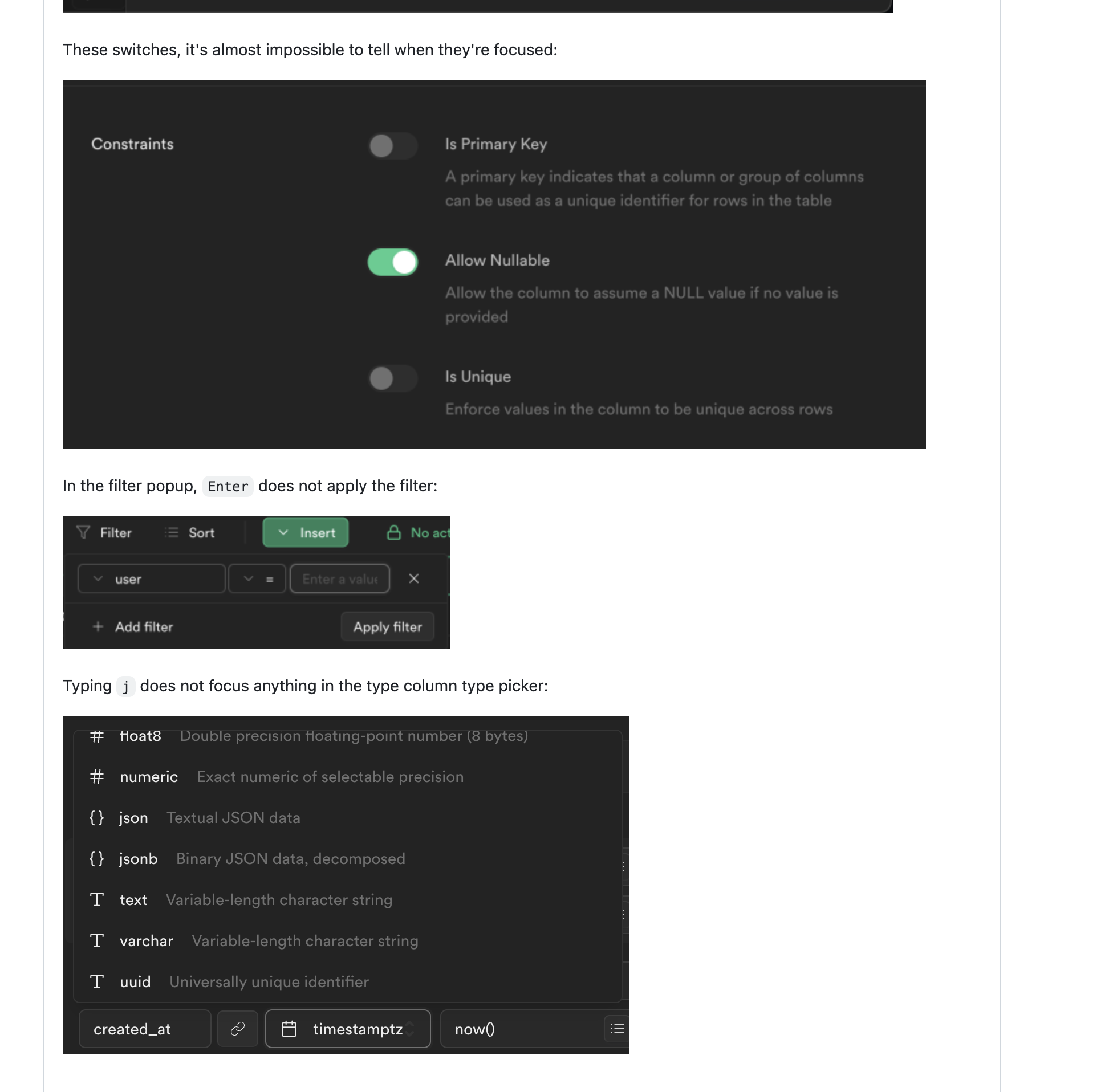 Buttons with multiple tabindexes · Issue #14968 · supabase/supabase · GitHub