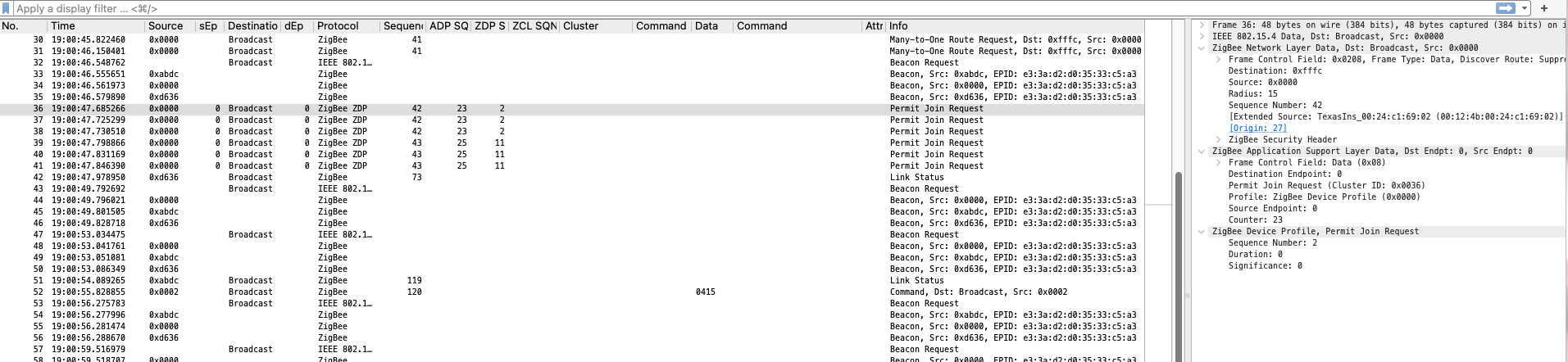 [zigpy-integration] - at startup Permit to join with Duration 0 is sent · Issue #1177 ...