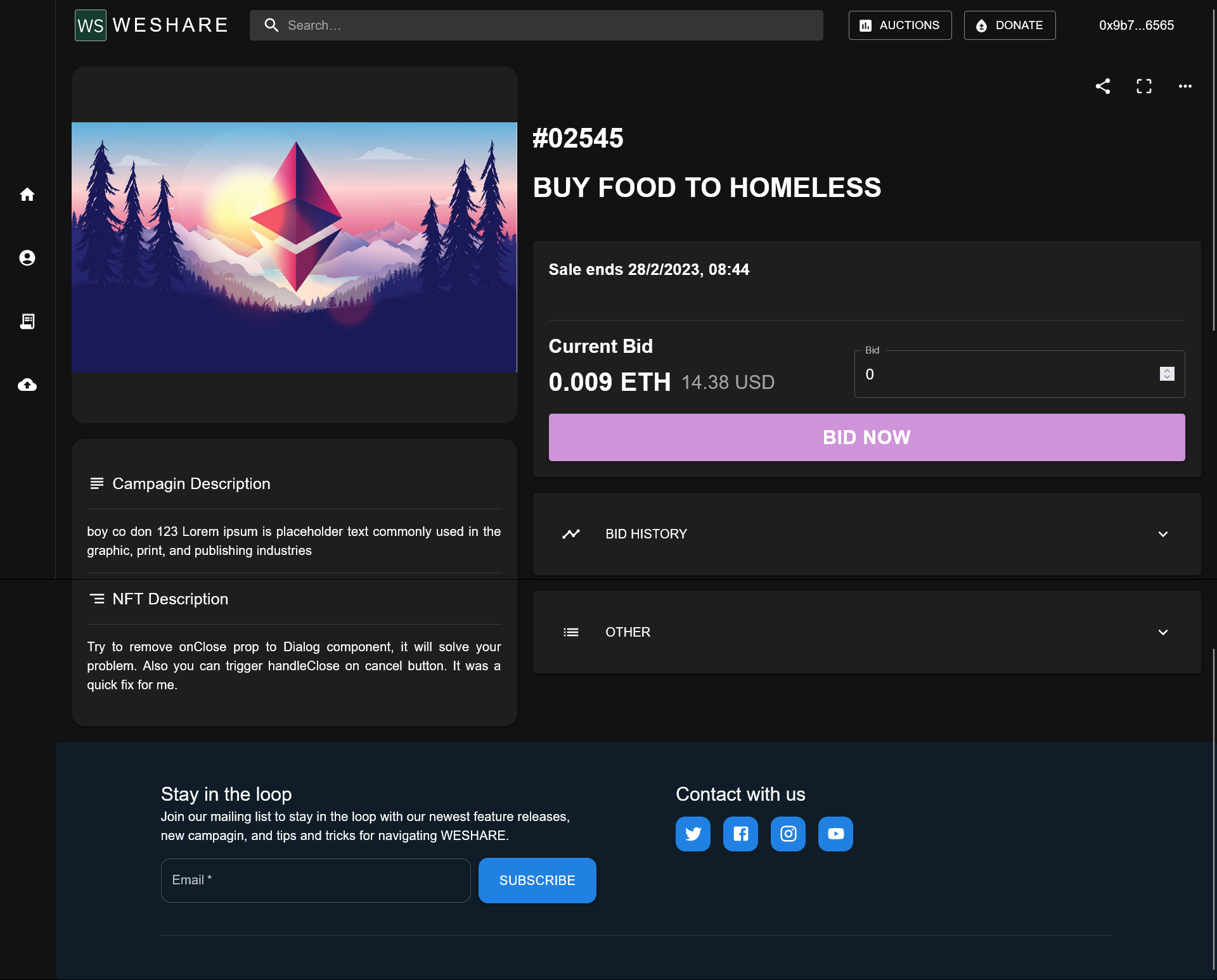 GitHub - hadanhtuan/NFT_Charity