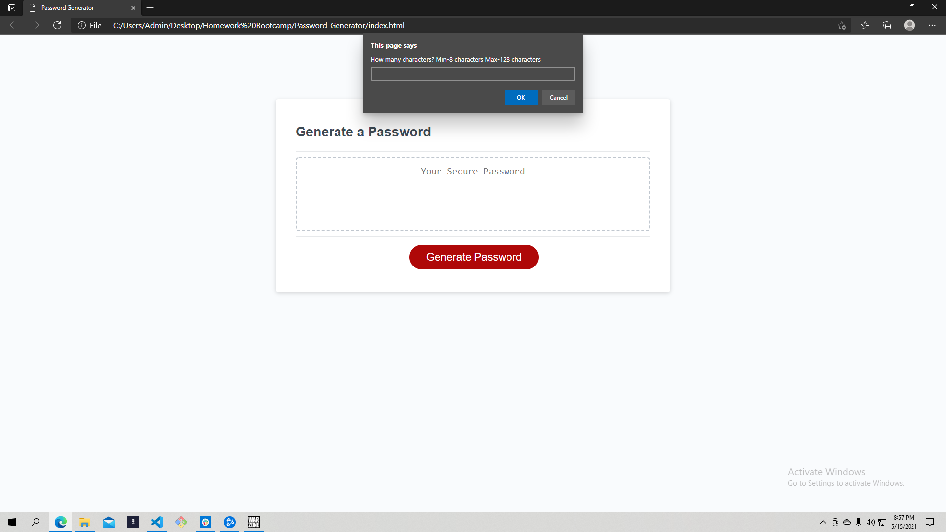 GitHub - jisaac22/Password-Generator