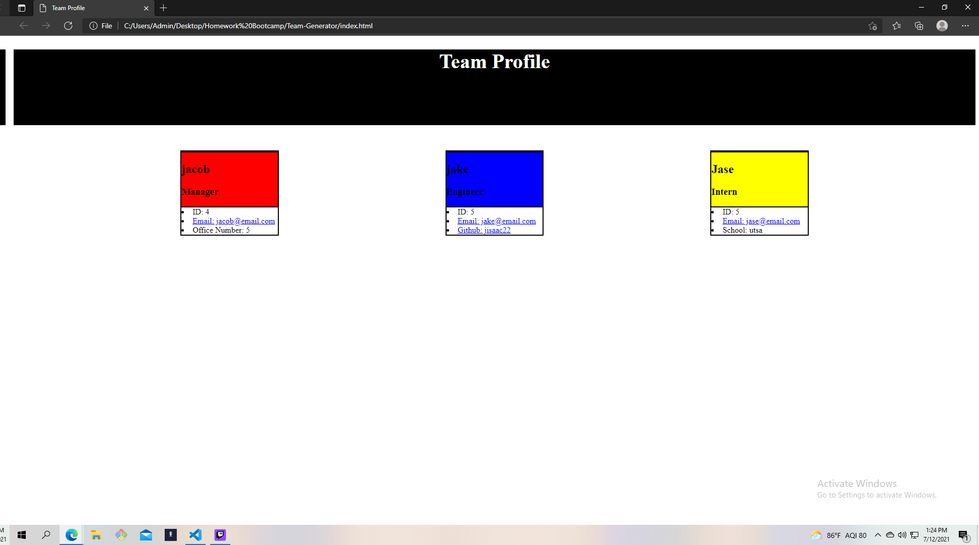 GitHub - jisaac22/Team-Generator