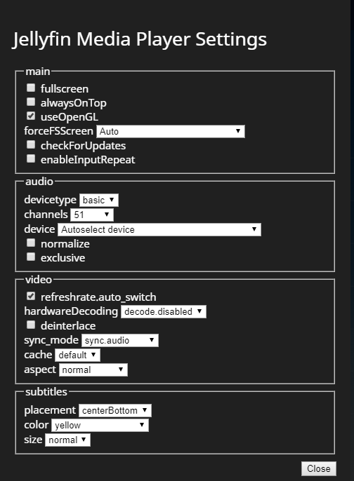 F11 key problems on Windows 10 (20H2 19042.928) · Issue #62 · jellyfin/jellyfin-media-player ...