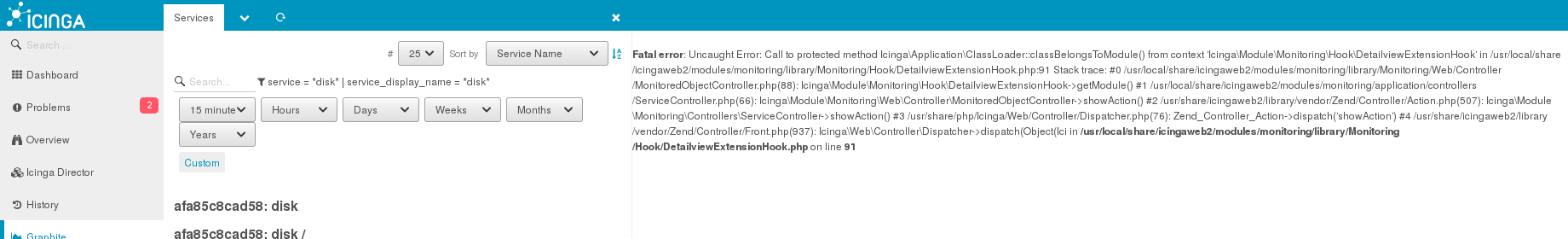 Error Call To Protected Method Icingaapplicationclassloader