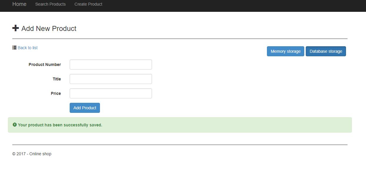GitHub - marcoso/ProductManagementWeb: Webshop sample application using ...