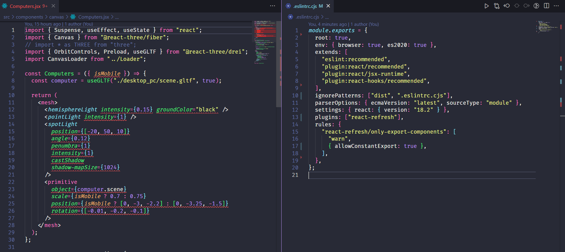 Build And Deploy An Amazing 3d Web Developer Portfolio With Threejs React Three Fiber · Github