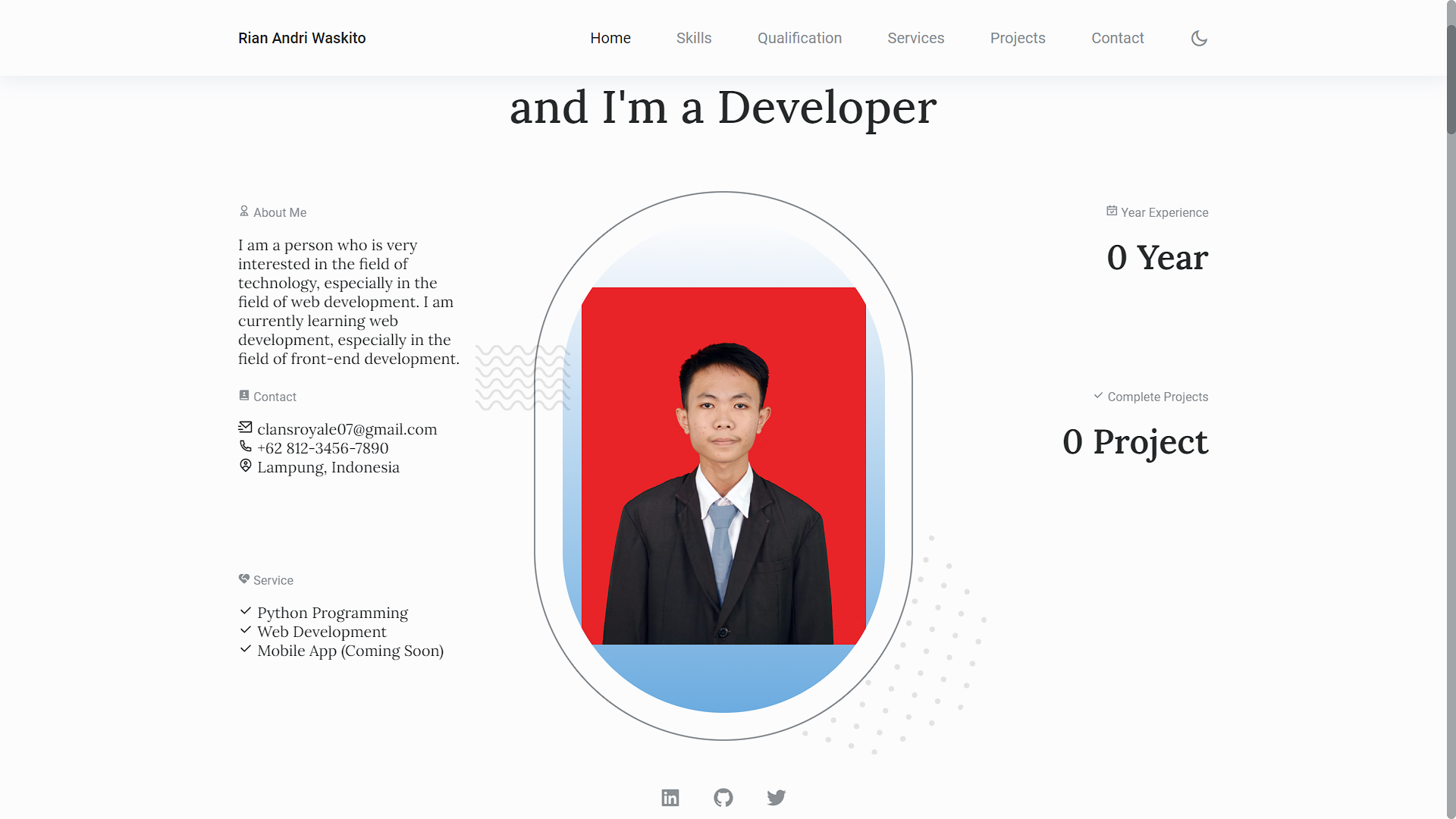 GitHub - rian-andri-waskito-119140030/Personal-Website