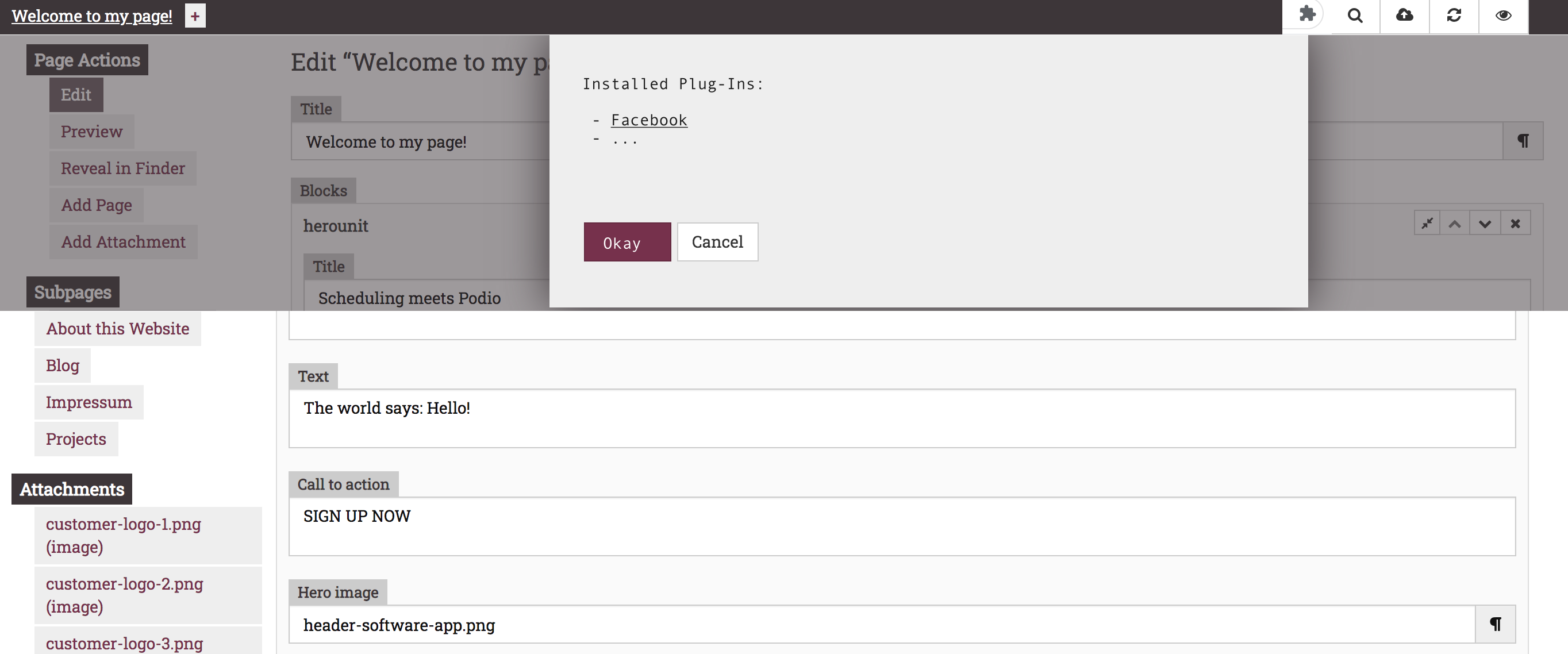 Discussion: Plugins for admin GUI widgets · Issue #665 · lektor/lektor ...