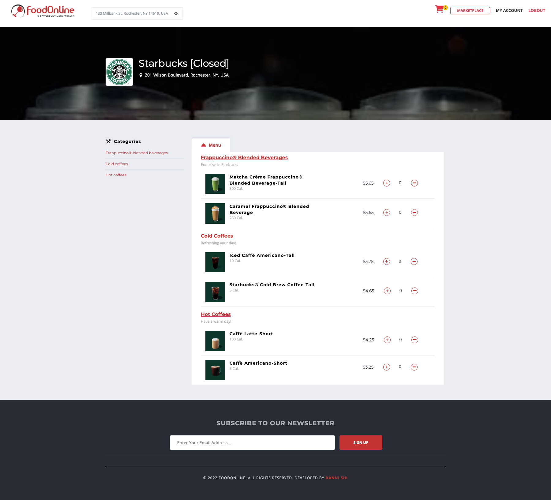 GitHub - DanniBot/Online-Food-Ordering-Platform-Django: A full-stack ...