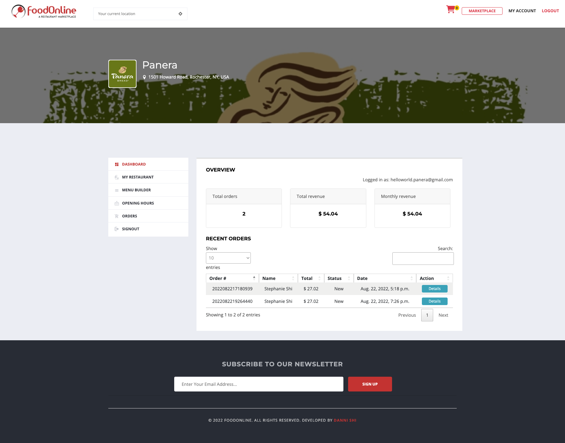 GitHub - DanniBot/Online-Food-Ordering-Platform-Django: A full-stack ...