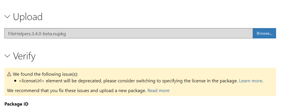 Update Package Information · Issue #337 · MarcosMeli/FileHelpers · GitHub