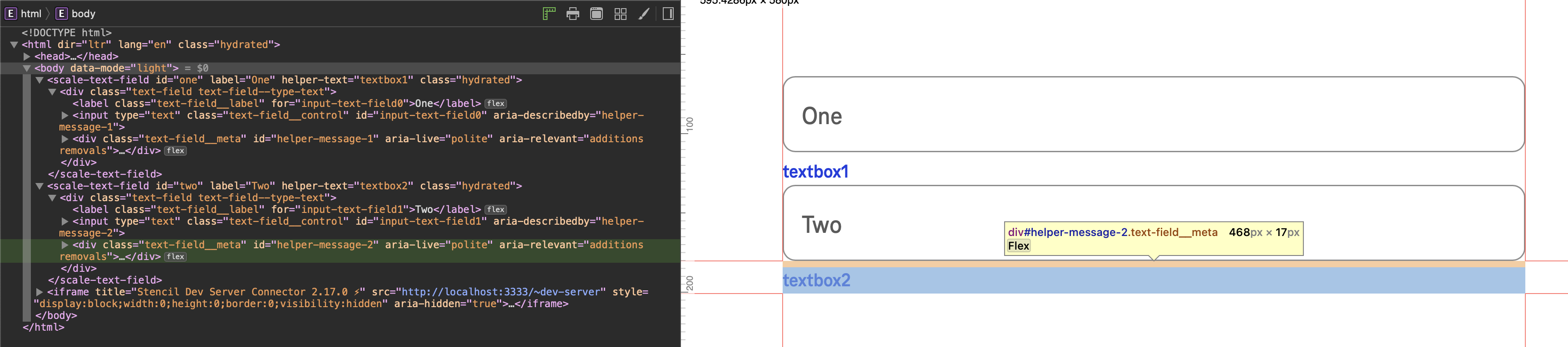 Text Field helper messages all use the same id attribute · Issue #1206 · telekom/scale · GitHub