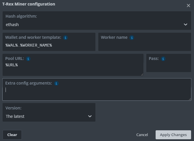 Cant connect to any pool using t-rex in Hiveos · Issue #743 · trexminer/T-Rex · GitHub