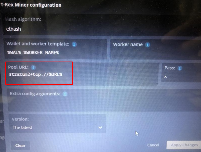 Cant connect to any pool using t-rex in Hiveos · Issue #743 · trexminer/T-Rex · GitHub
