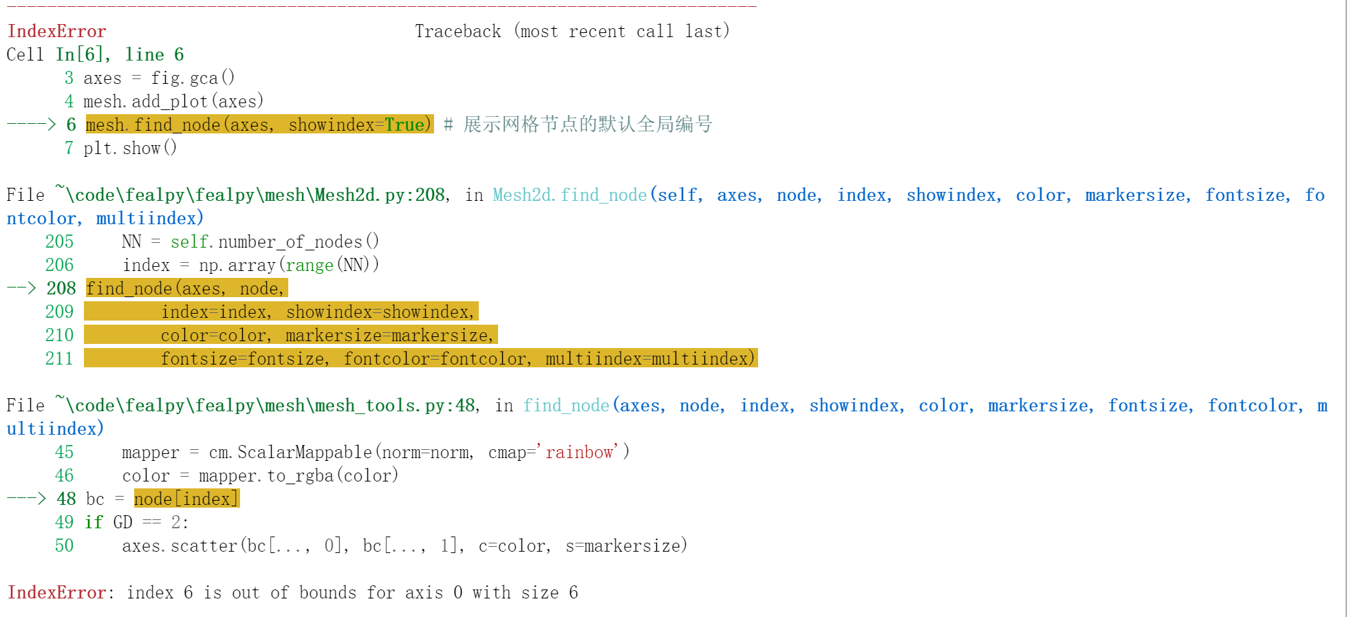 deepmodeling 仓库中的 `UniformMesh2d` 缺少单独的 `add_plot` 和 `find_node` 等绘图方法 · Issue #136 · weihuayi ...