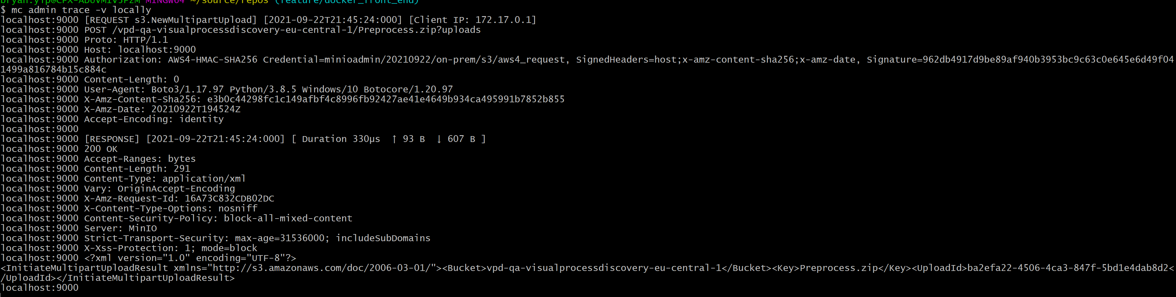 Cannot upload large files via AWS S3 SDK · Issue #13275 · minio/minio · GitHub