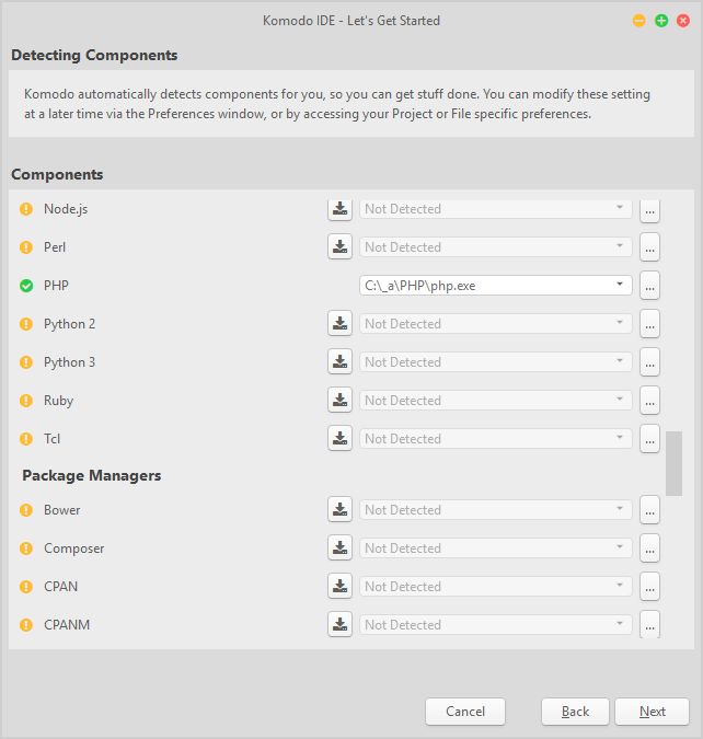 Komodo 11 install Detecting Components displays all entries twice · Issue #2860 · Komodo ...