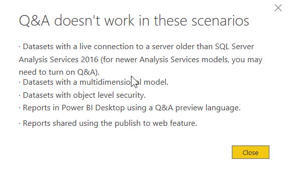 Error on Q&A module after publishing a report edited with Tabular Editor on Power BI Desktop ...