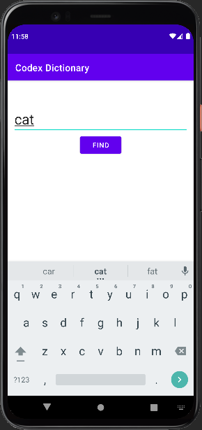 GitHub - virunarala/codex-dictionary: A dictionary android app that ...